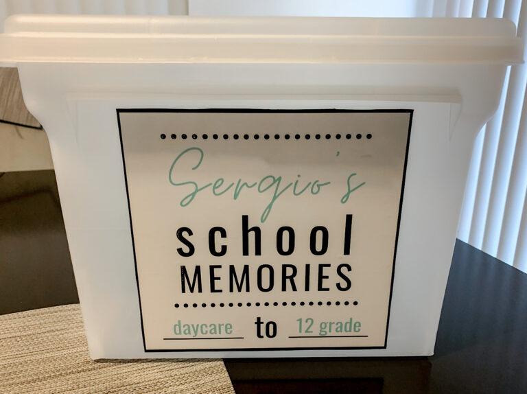 Step-by-Step Guide On How To Make A School Memory Box | *FREE ...