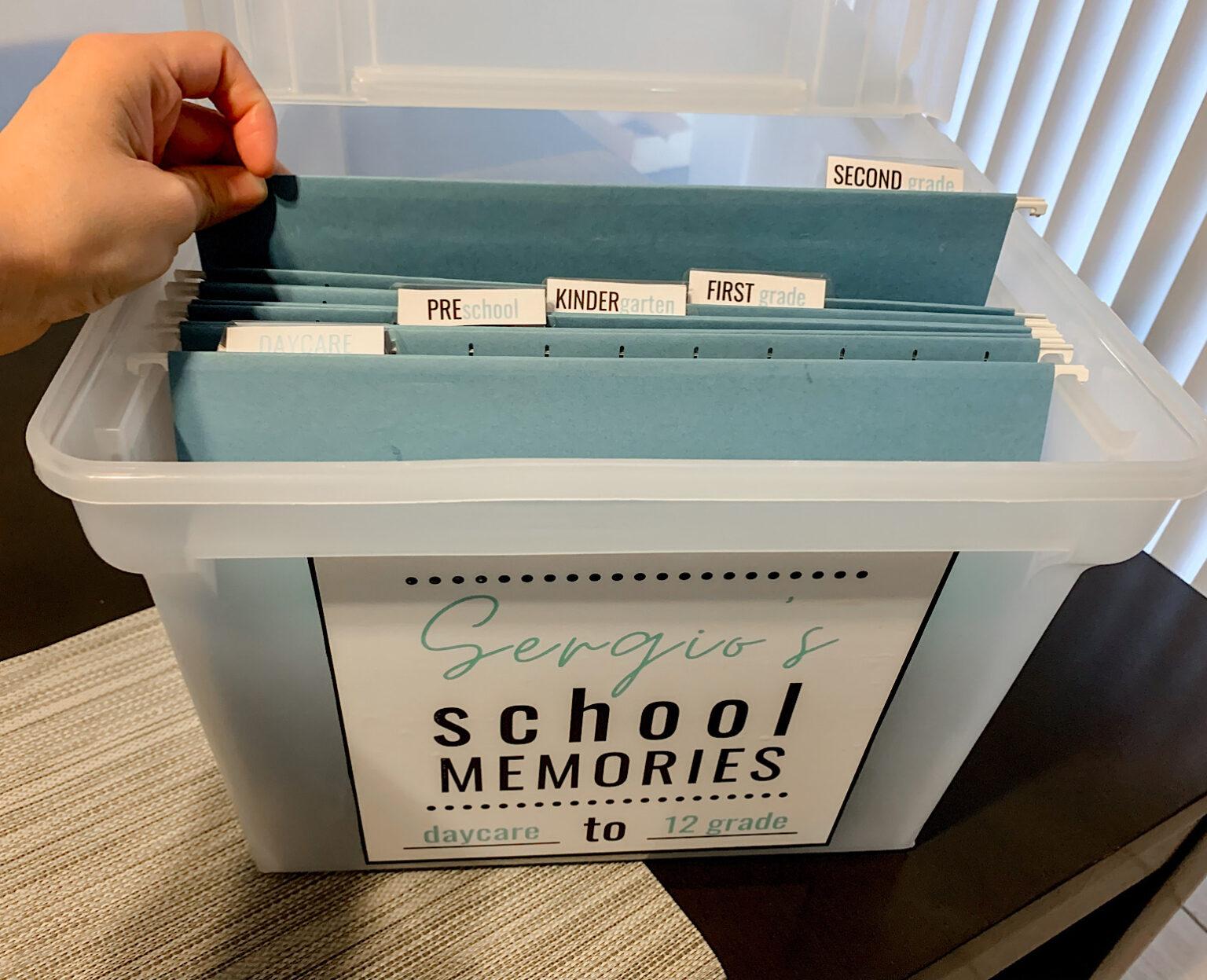 Step-by-Step Guide On How To Make A School Memory Box | *FREE ...