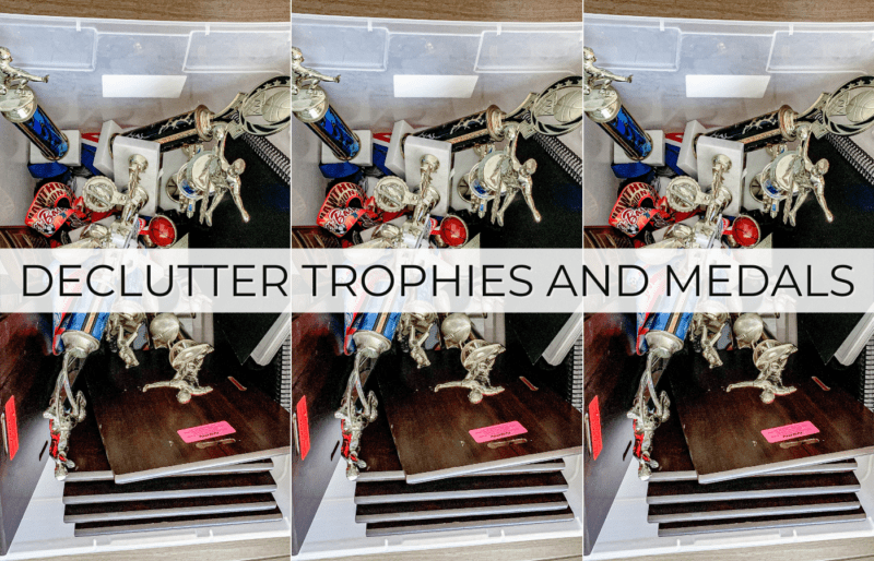 Declutter Trophies and Medals The Easy Way - Full Circle With Jess