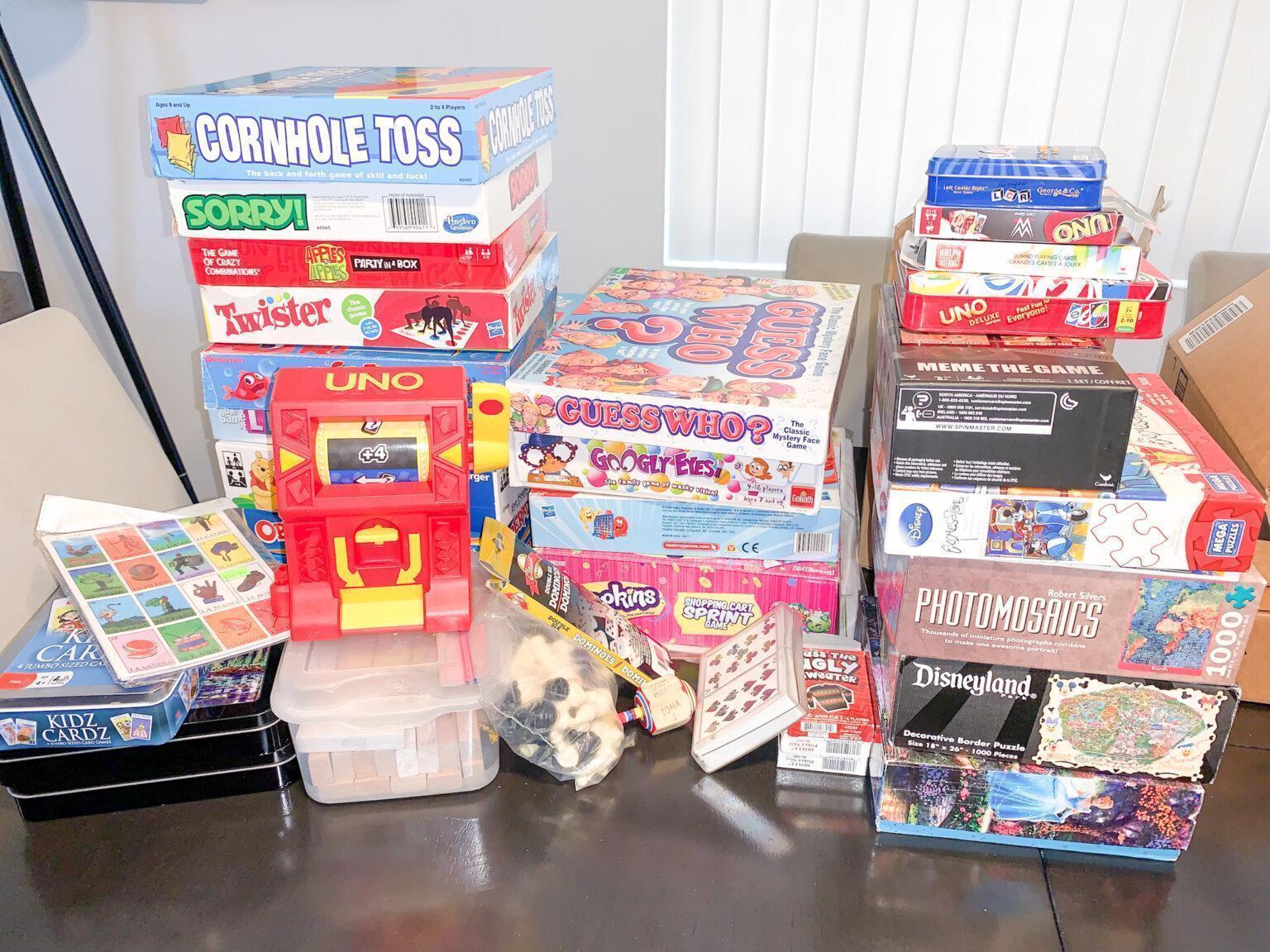 Game Organization Into Bags | How To Organize Board Games, Card Games ...