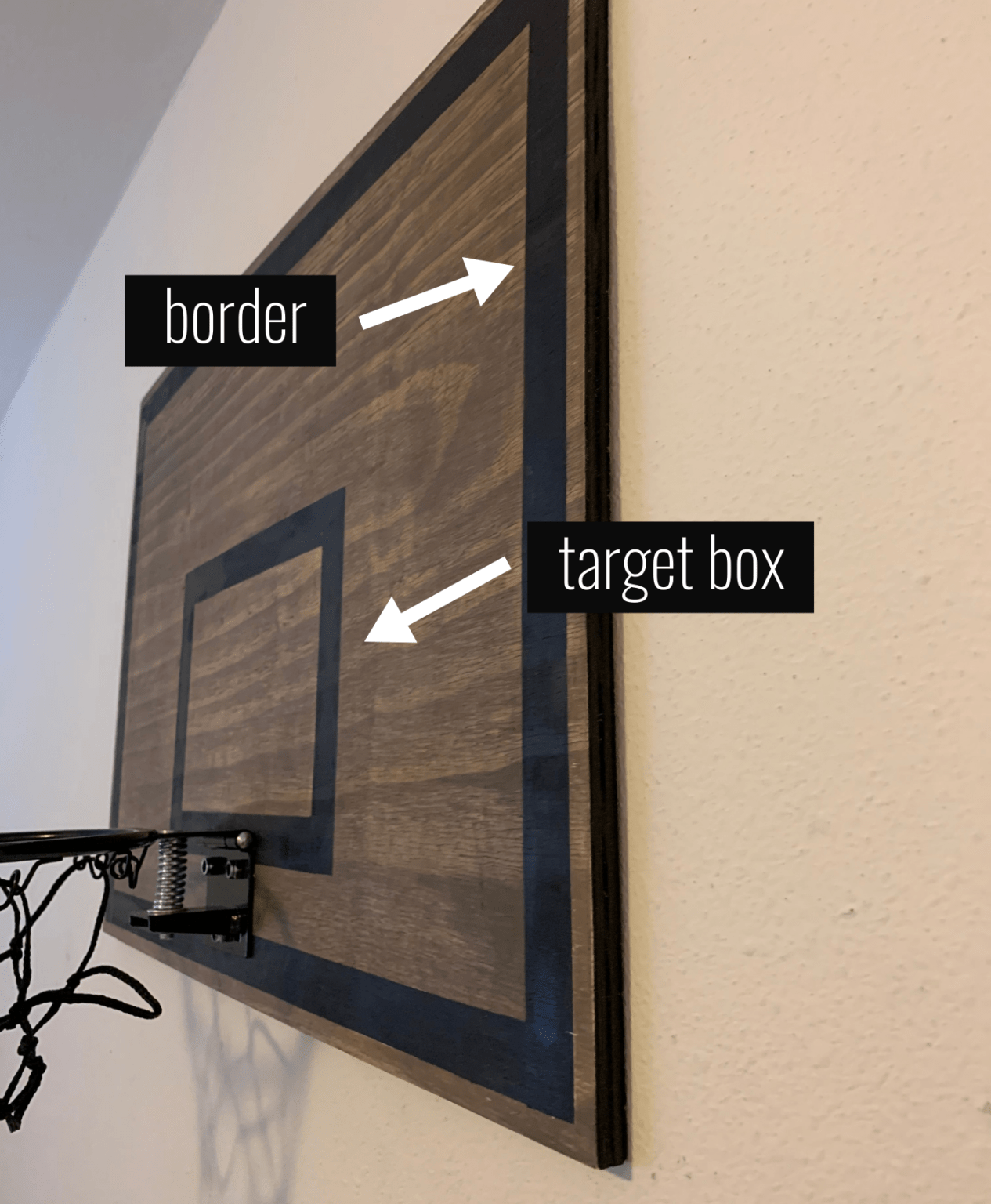 DIY Basketball Hoop | How To Make A Homemade Basketball Hoop The Easy ...