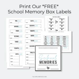 Step-by-Step Guide On How To Make A School Memory Box | *FREE ...