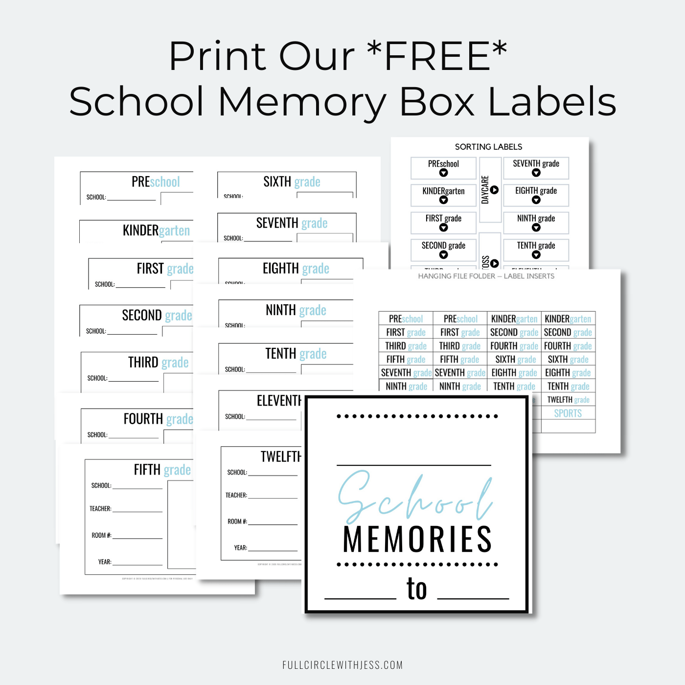 Step-by-Step Guide On How To Make A School Memory Box | *FREE ...